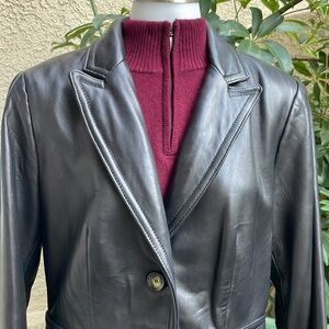 Neiman Marcus | Jackets & Coats | Vintage Black Neiman Marcus Lamb ...